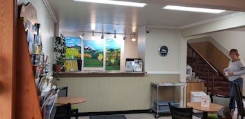 Sala de estar do lobby