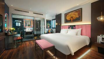 Quarto Executivo, Vista para a cidade | 1 quarto, minibar, cofre no quarto, secretária