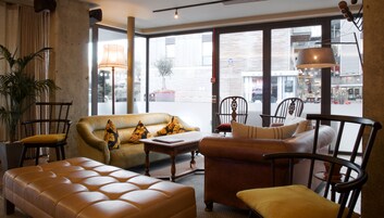 Sala de estar do lobby