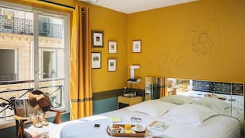 Roupa de alta qualidade, cofre no quarto, quartos insonorizados