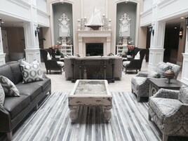 Sala de estar do lobby