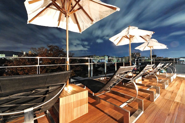 Espaço exterior para banquetes