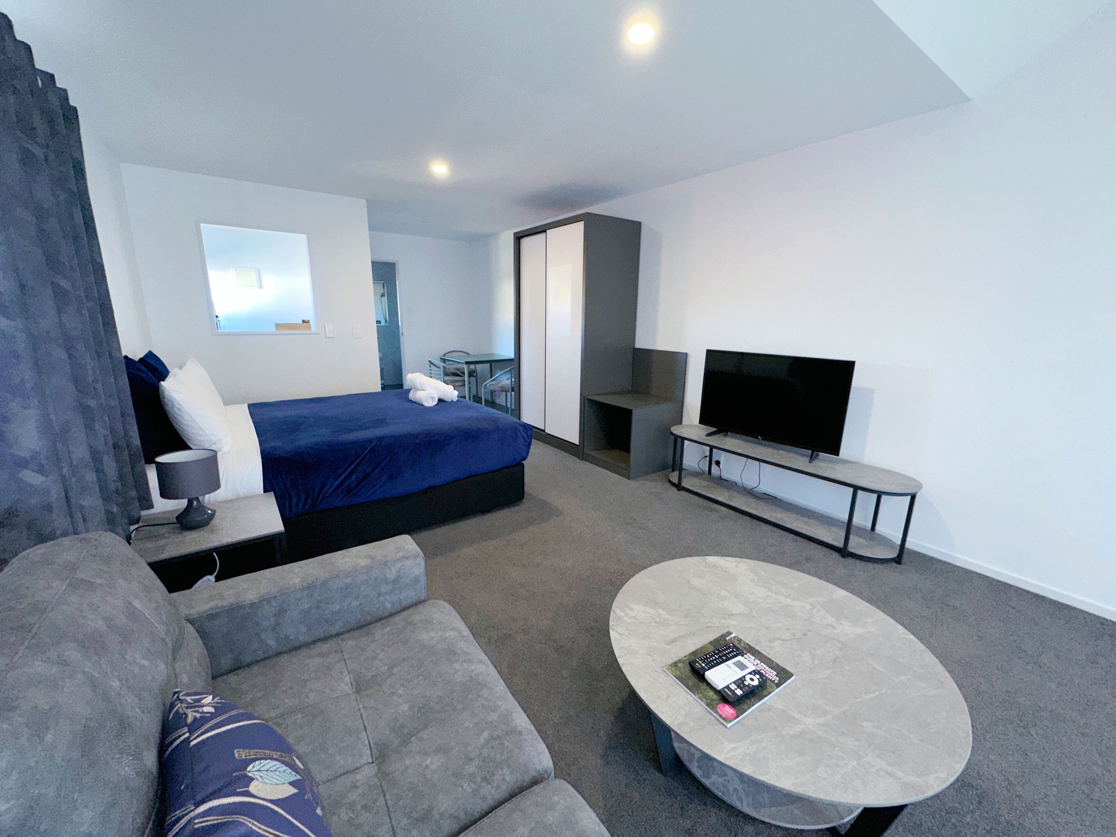 Suite-Estúdio Deluxe | Quartos insonorizados, Wi-fi grátis, roupa de cama fornecida 