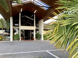 Entrada do alojamento