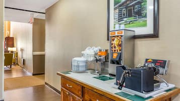 Café da manhã com buffet grátis