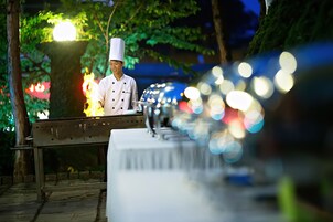 Área para churrascos e piqueniques