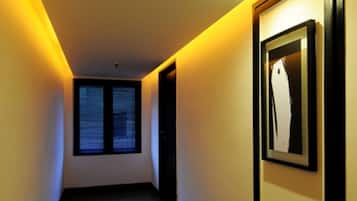 Suíte empresarial | 1 quarto, roupas de cama premium