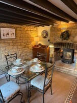 Casa de Campo Clássica | Sala de jantar