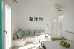 Apartamento (2 people) | 1 quarto, roupa de alta qualidade, cofre no quarto 
