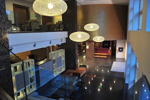 Sala de estar do lobby