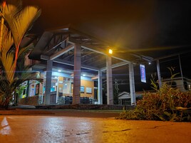 Entrada do alojamento