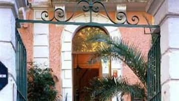 Entrada do alojamento