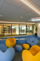 Sala de estar do lobby