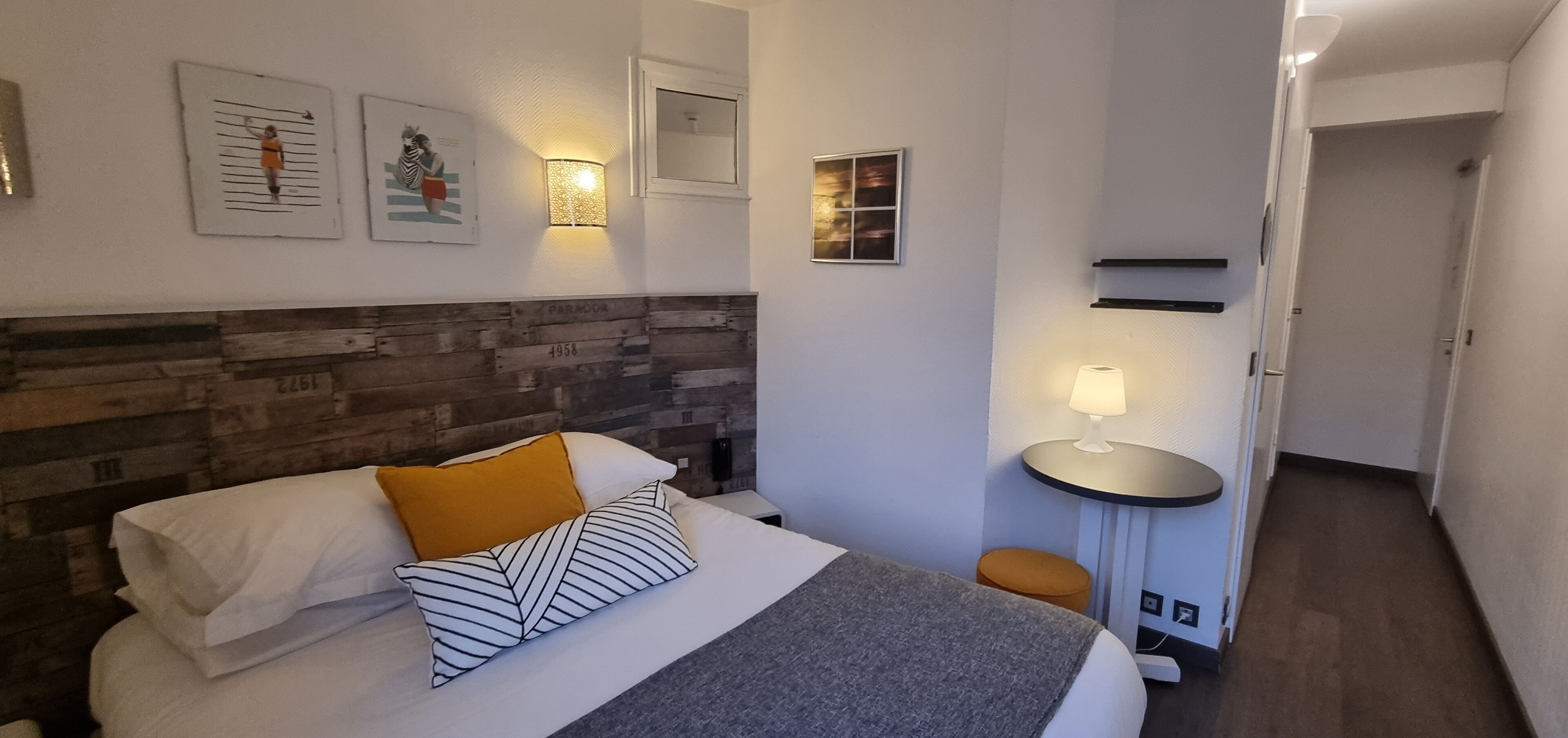 Quarto casal standard | Roupas de cama antialérgicas, individualmente decorados