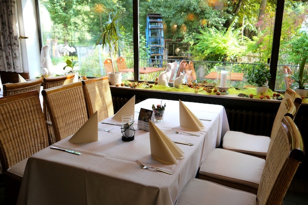 Café da manhã, almoço e jantar