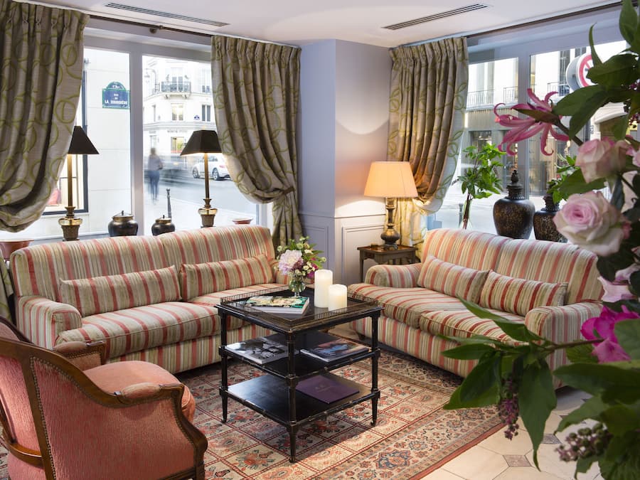 Sala de estar do lobby