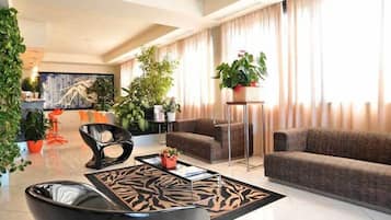 Sala de estar do lobby