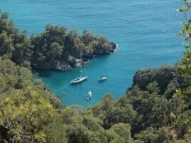 Vista para a praia ou o mar