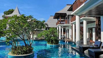 Deluxe Twin Room Pool Access | Vista do quarto