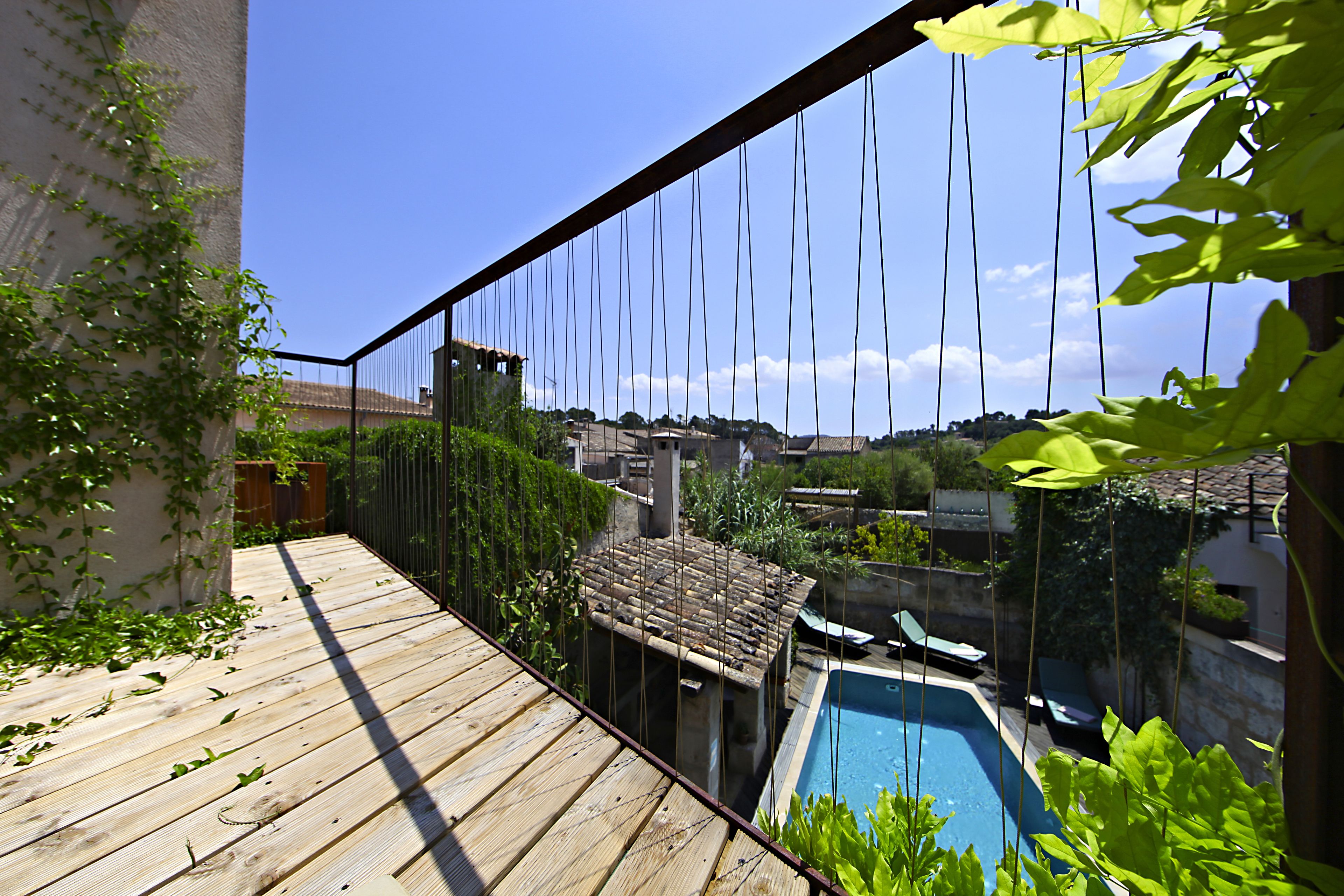 Quarto Duplo, 1 cama king-size, terraço | Varanda