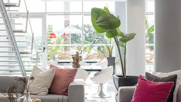 Sala de estar do lobby