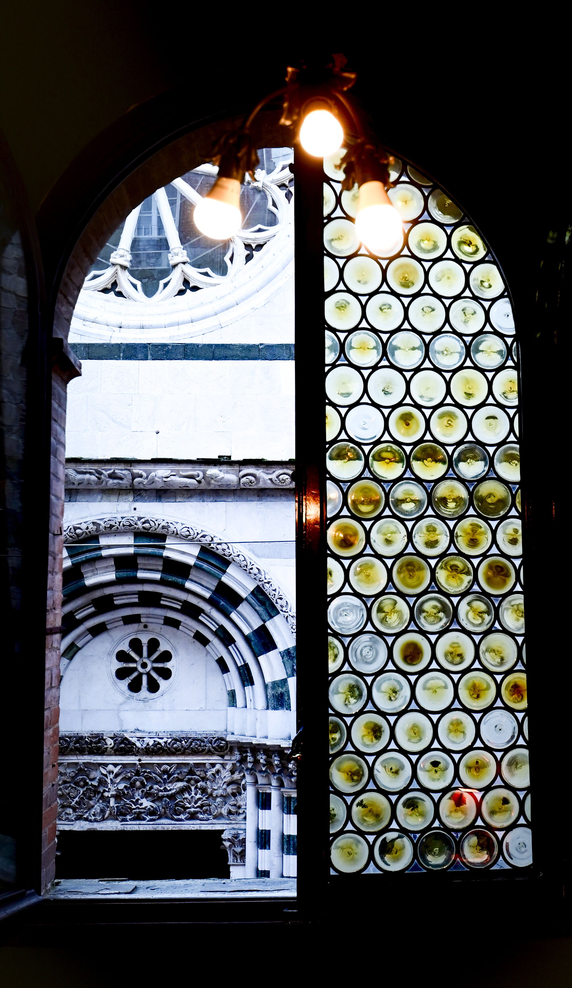 Detalhe da parte interna