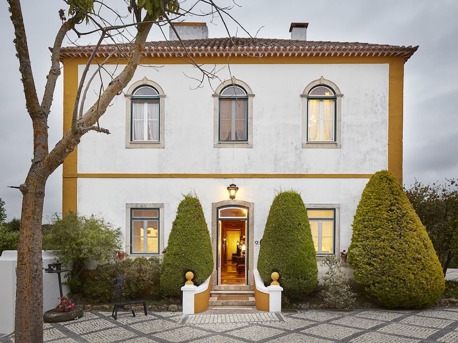 Entrada da propriedade