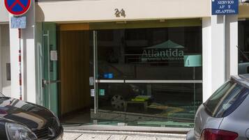 Entrada do alojamento