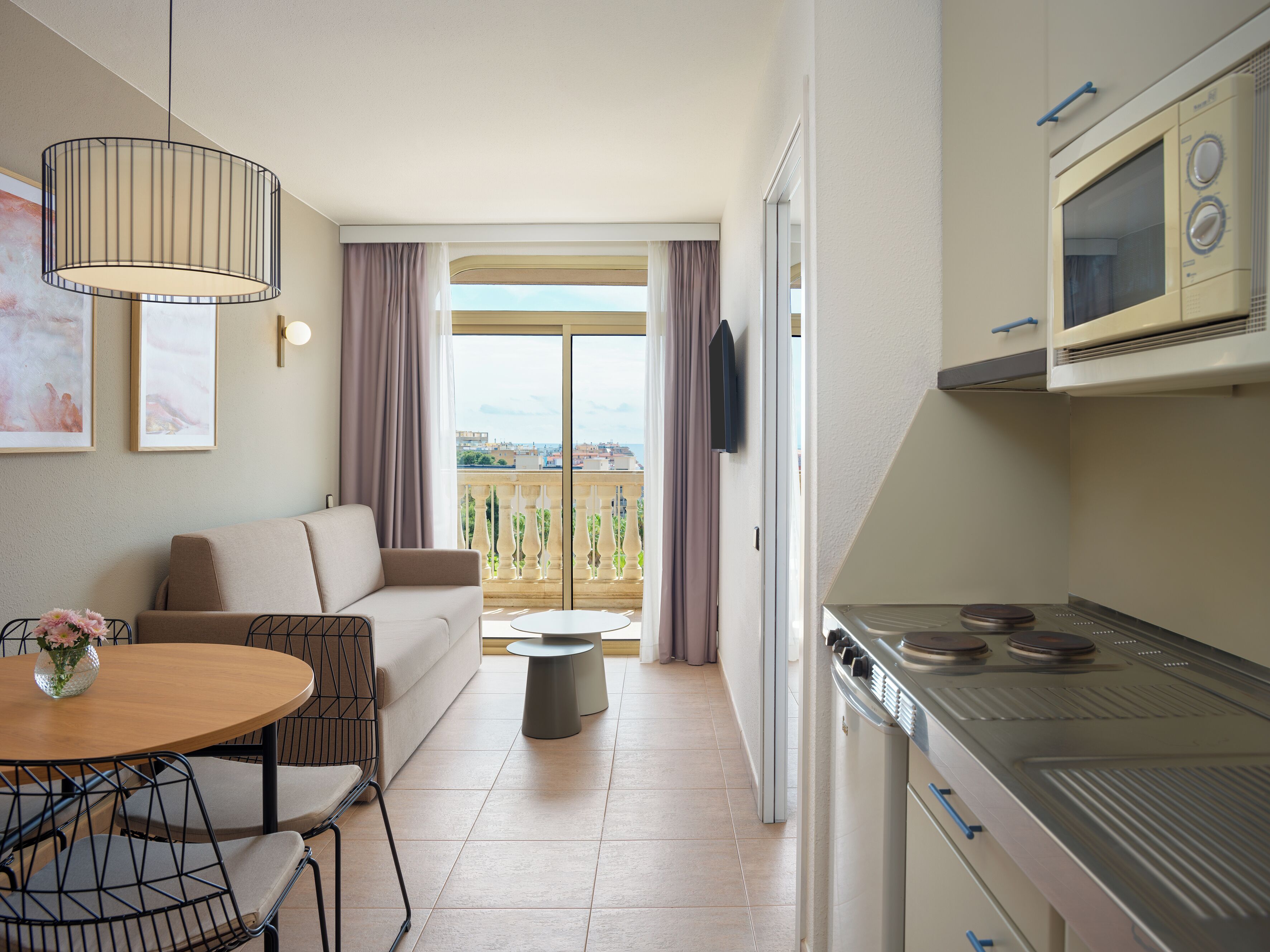 Televisor de ecrã plano de 46 polegadas com canais via satélite 