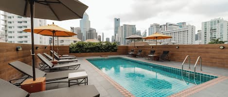 Terraço no piso superior