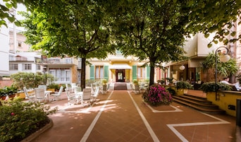 Entrada do alojamento