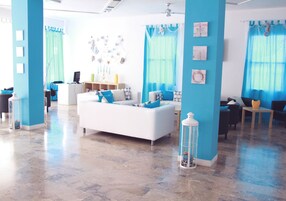 Sala de estar do lobby