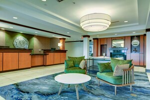 Sala de estar do lobby