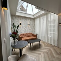 Dúplex, no edifício anexo | Sala de estar