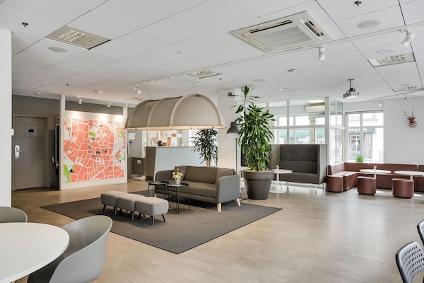 Sala de estar do lobby