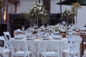 Espaço exterior para casamentos