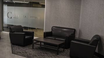 Sala de estar do lobby