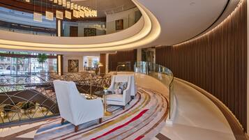 Sala de estar do lobby