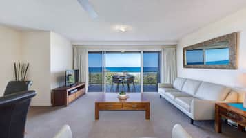 Apartamento, 2 quartos, vista para o oceano | Vista para a praia ou o mar