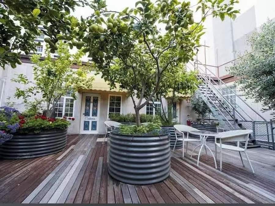 Terraço na cobertura