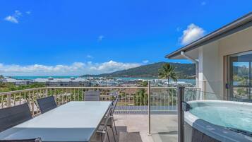 Penthouse, 2 quartos, vista para o oceano (Top Floor) | Vista da varanda