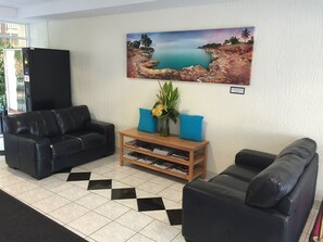 Sala de estar do lobby