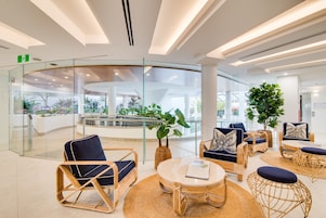 Sala de estar do lobby