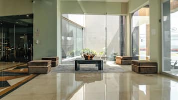 Sala de estar do lobby