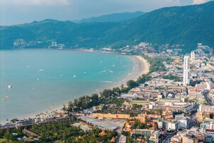Vista para a cidade desde o alojamento
