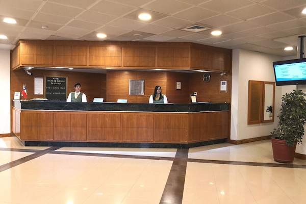 Quiosque de check-in/check-out