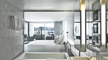 1 quarto, roupa de alta qualidade, minibar