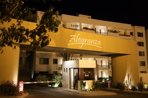 Entrada do alojamento