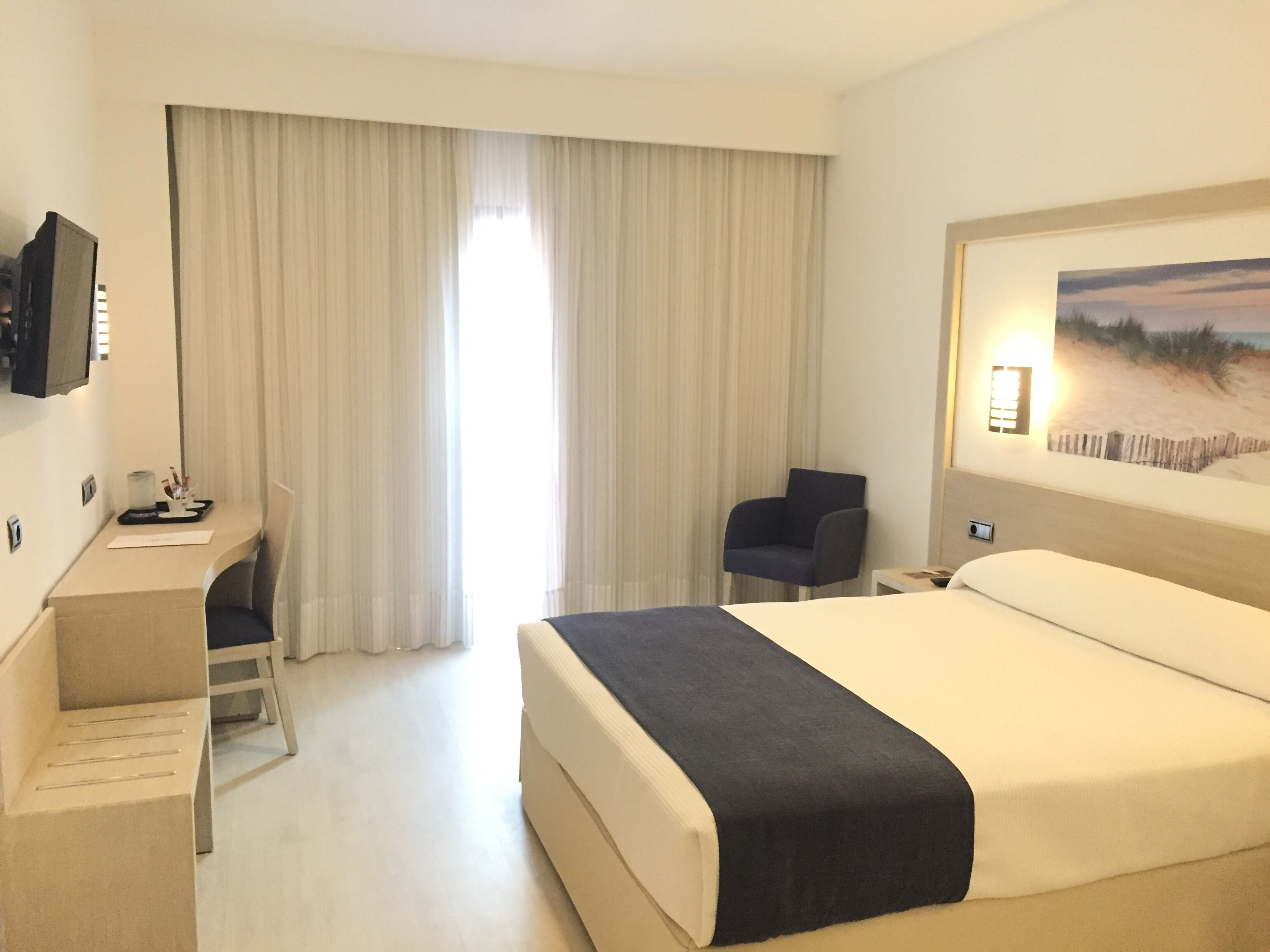 1 quarto, edredões de penas, minibar, cofre no quarto 