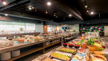 Café da manhã com buffet todos os dias (THB 460 por pessoa)